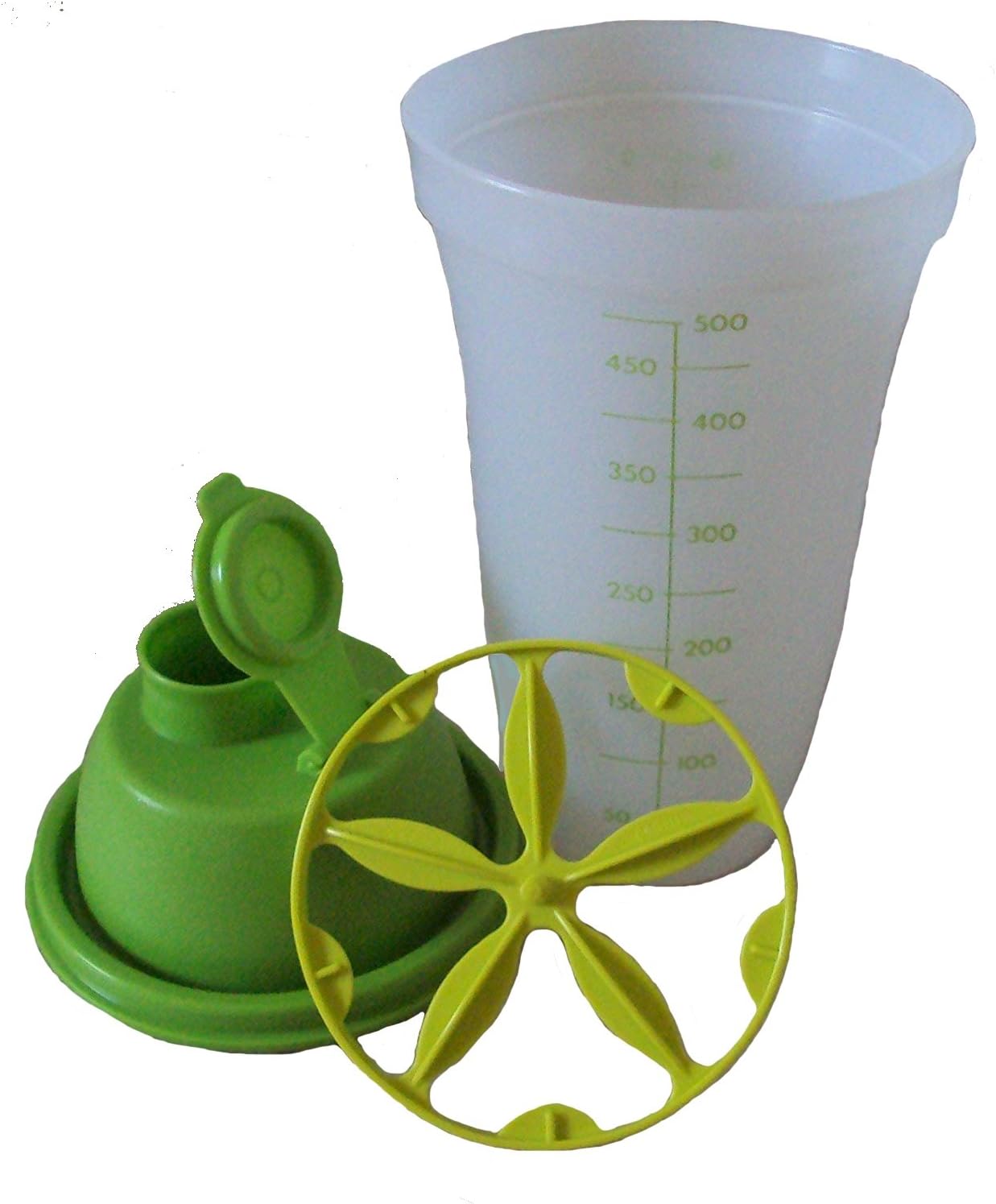 Amazon.com: Tupperware Quick Shake 16 Ounce Hand-Held Blender Green and ...