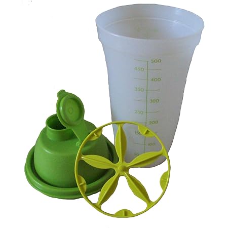Amazon.com: Tupperware Quick Shake 16 Ounce Hand-Held Blender Green and ...