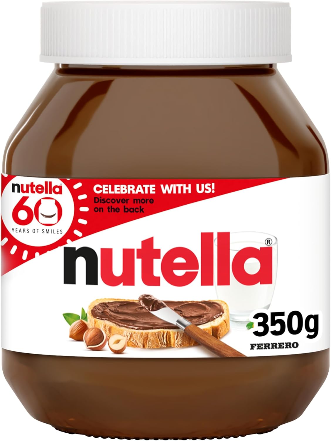 Nutella Hazelnut Chocolate Spread Jar for Pancakes, Unique Recipe for a ...