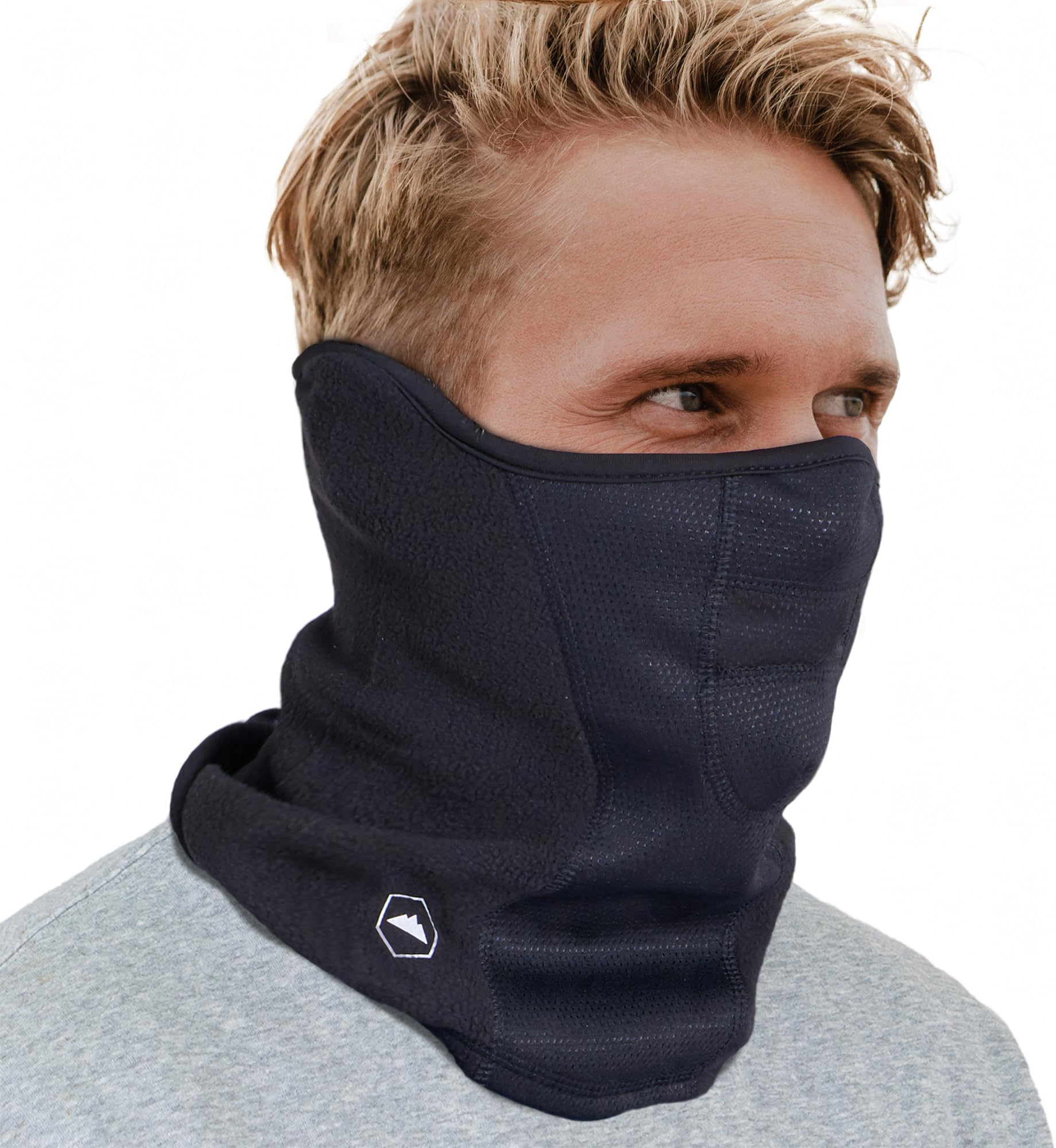 Amazon.com: Tough Headwear Fleece Gaiter Face Mask - Motorcycle Gator ...