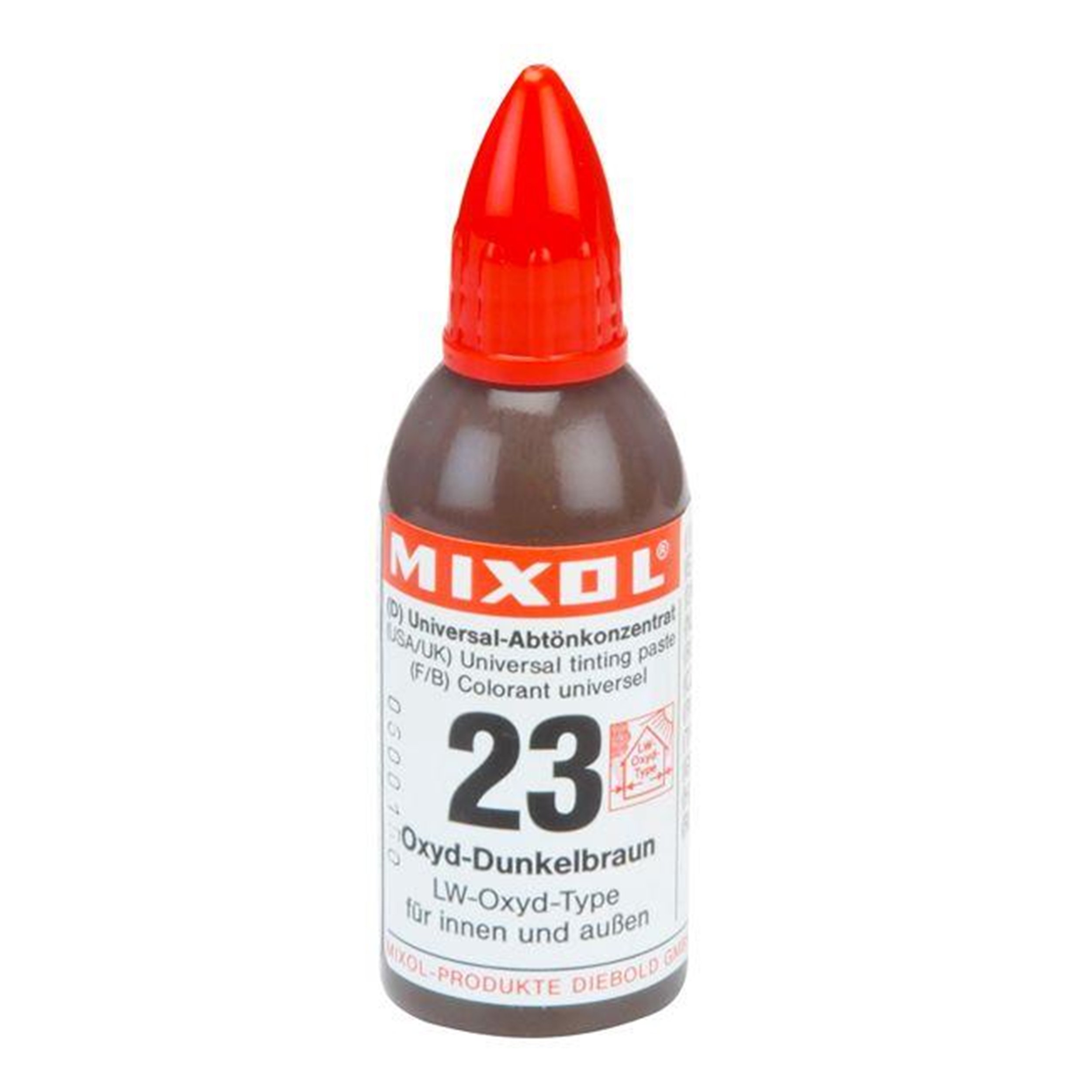 Amazon.com: Mixol Universal Tints, Oxide Dark Brown, #23, 20 ml : Tools ...