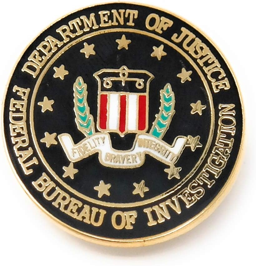 Amazon.com: Stars and Stripes FBI Lapel Pin : Clothing, Shoes & Jewelry