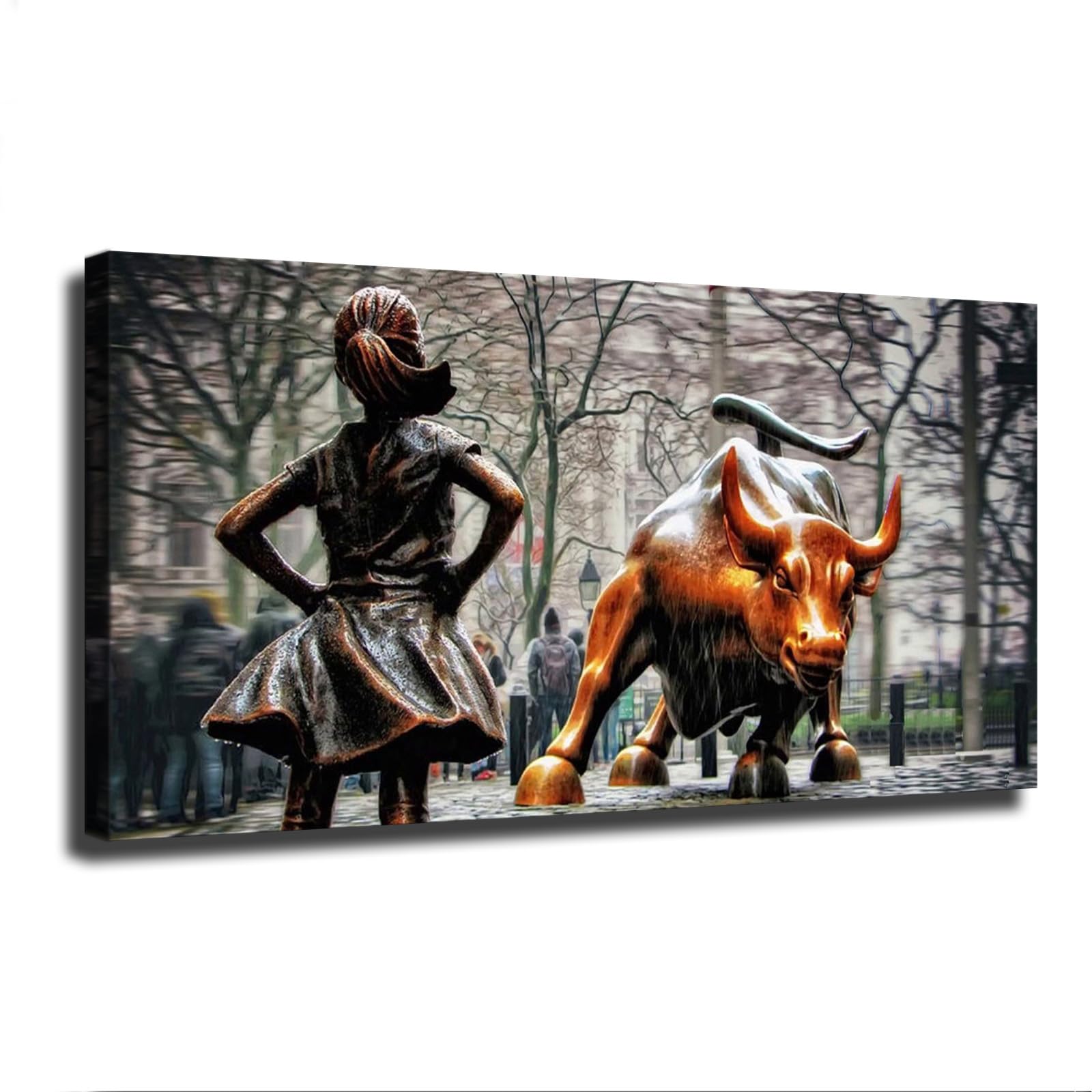 Wall Street Bull Wall Art