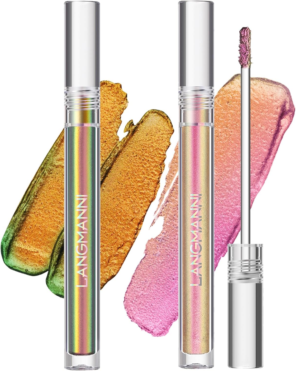 Amazon.com : Jolilab Metallic Liquid Chameleon Eyeshadow, Multi ...