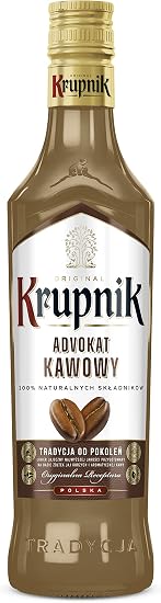 Krupnik Advokat Coffee Liqueur - Blend of Polish Egg Advocate Liqueur ...
