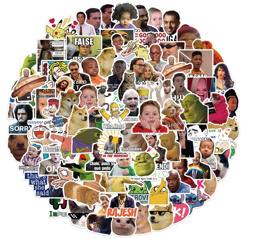 Inject Laughter Everywhere with 100 Hilarious Meme Stickers ...