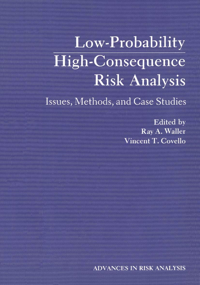 Amazon.com: Low-Probability High-Consequence Risk Analysis: Issues ...