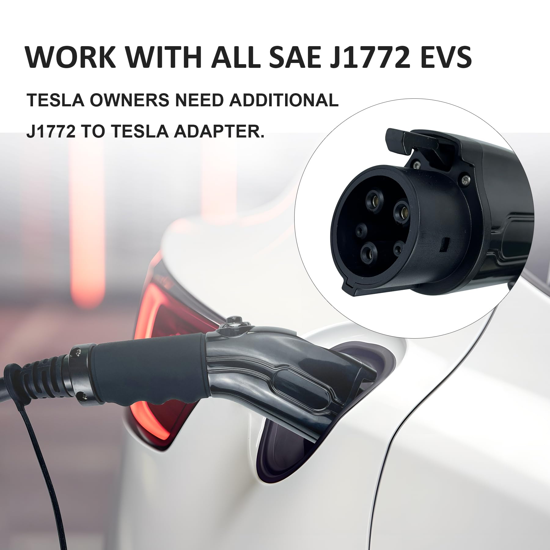 Snapklik.com : Level 2 EV Charger 40Amp, 240V, NEMA 14-50 J1772 ...