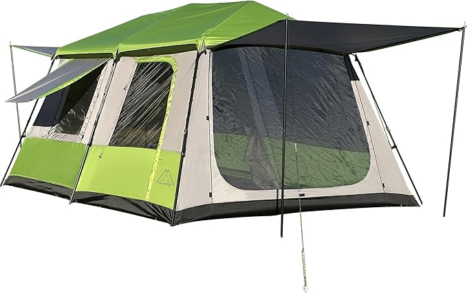 Amazon.com : Tenplay 2-8Person Instant Pop-Up Family Tent,Family Large ...
