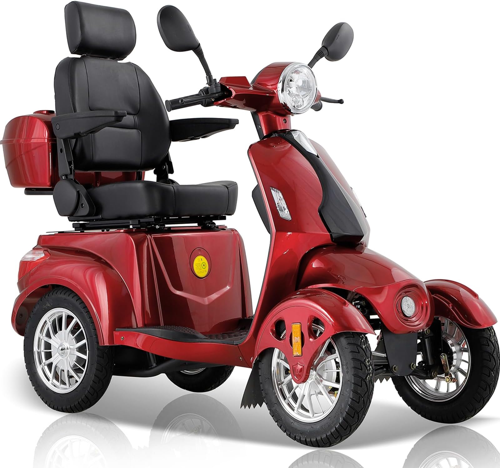 Amazon.com: Dvsripa Mobility Scooters for Seniors,Heavy-Duty 4 Wheel ...