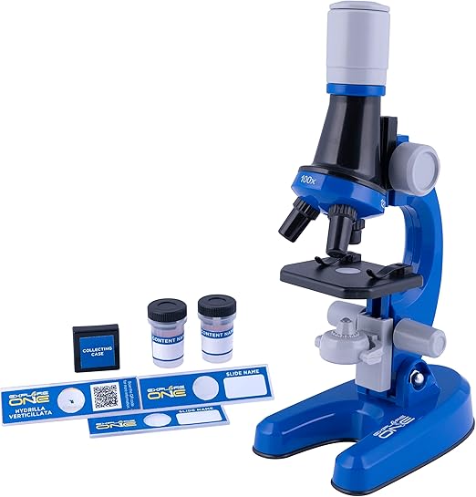 Amazon.com: Explore One 100x-1200x Children’s Microscope Set for Kids ...