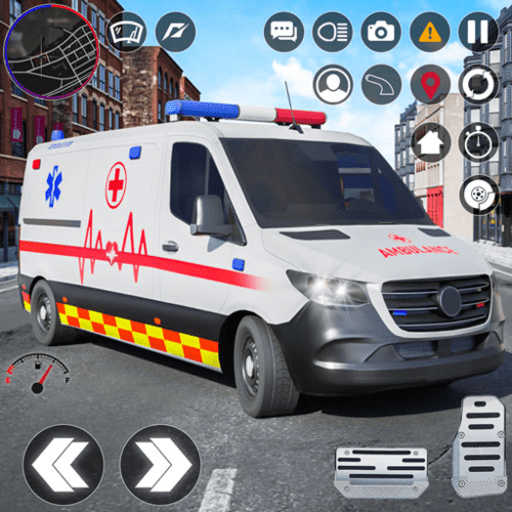 Ambulance Rescue Driving Real City Car Simulator 911 Emergancy Rescue ...