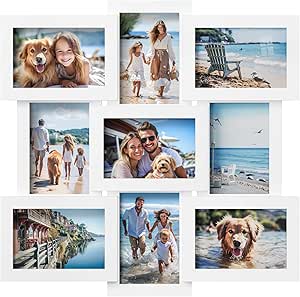 Amazon.com - SONGMICS 4x6 Collage Picture Frames for Wall Decor, 9 Pack ...