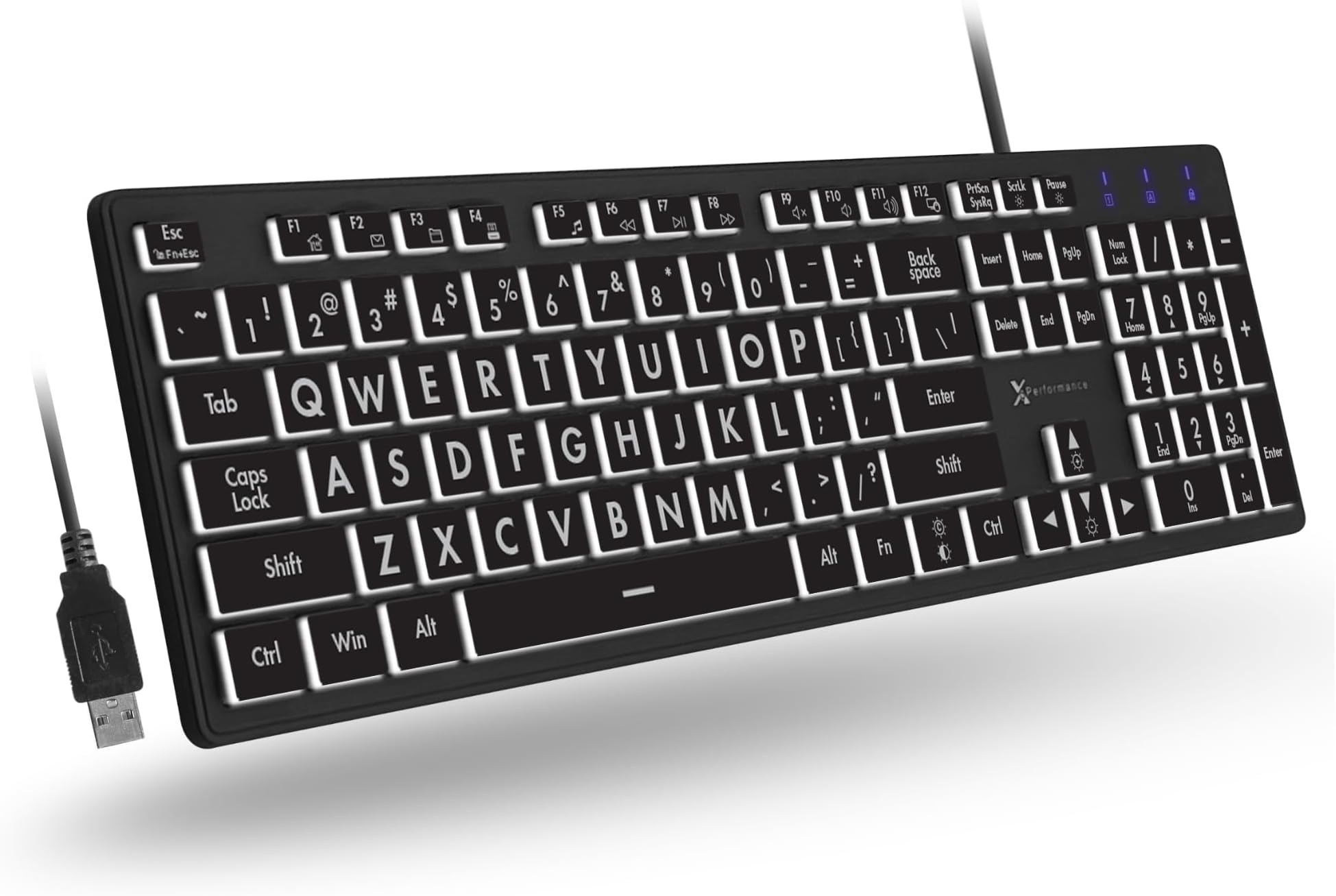 Amazon.com: Chester Creek, KinderBoard Large Key Keyboard - Keyboard ...