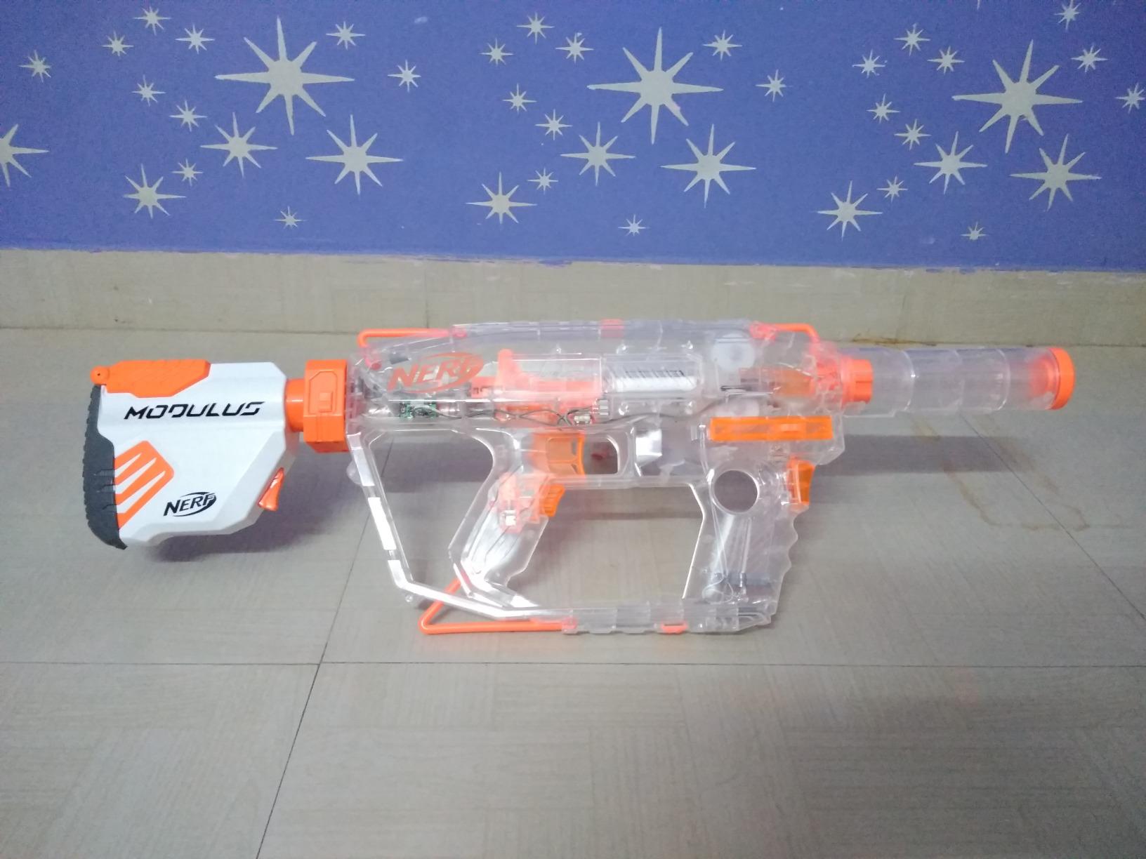 Nerf Modulus Storage Shield (White) : Amazon.in: Toys & Games