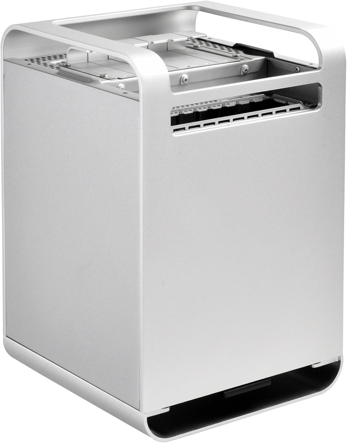 Buy SilverStone Technology CS01-HS Premium Mini-ITX NAS case with All ...