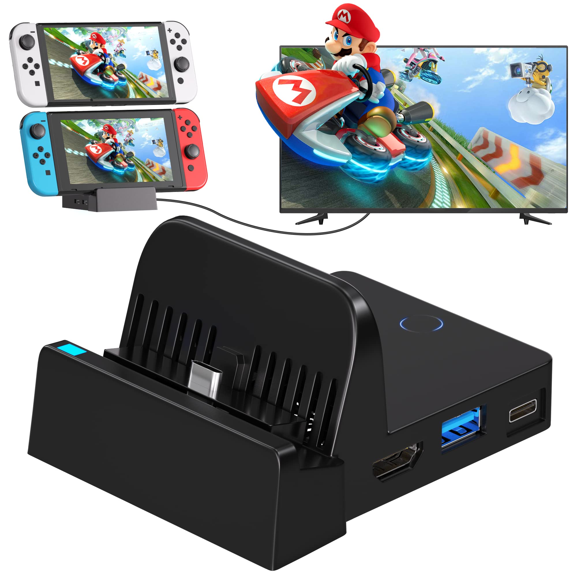 Buy Feirsh Switch Docking Station for Switch, TV Dock Station ...