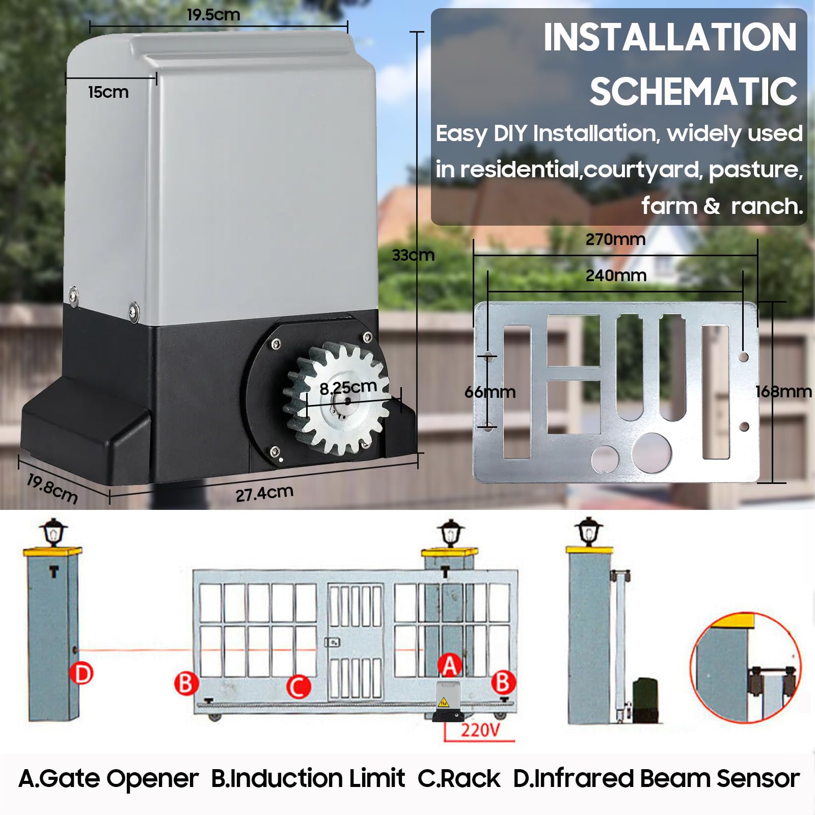 Automatic Sliding Gate Operators