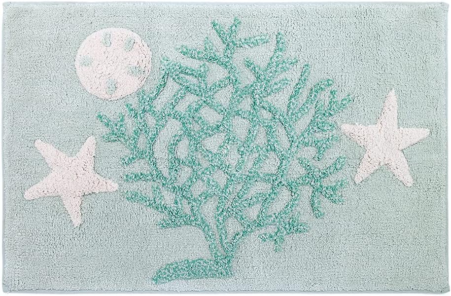 Amazon.com : Avanti Linens - Bath Mat, Cotton Bath Rug, Coastal ...