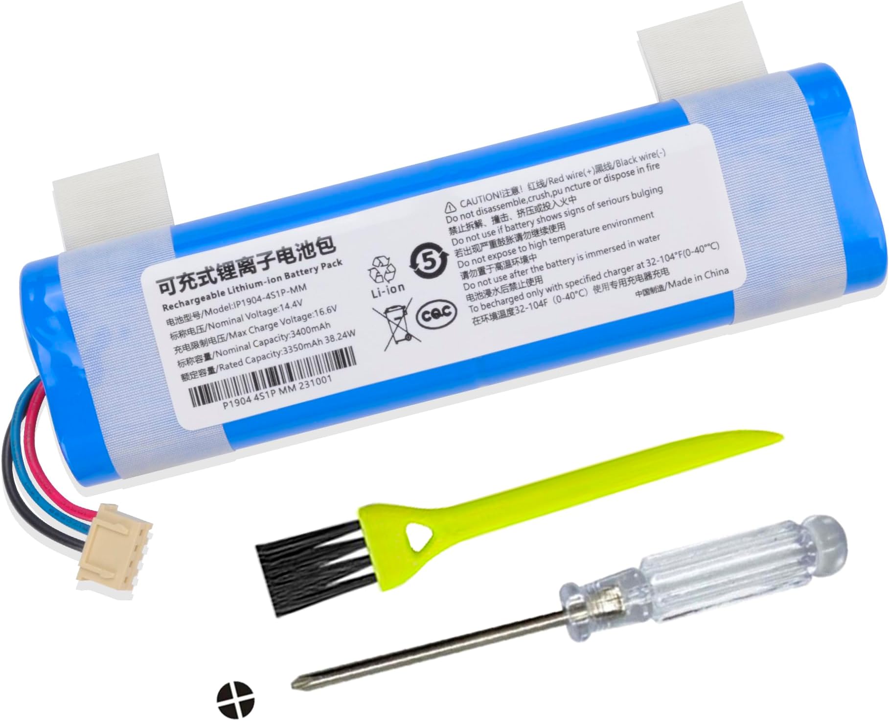 Amazon.com: Gikysuiz 3600mAh Replacement Battery for Ecovacs Deebot ...