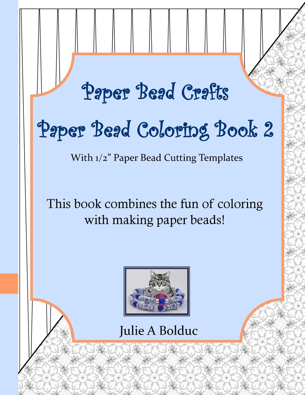 Paper Bead Crafts Paper Bead Coloring Book 2: With 1/2" Paper Bead ...