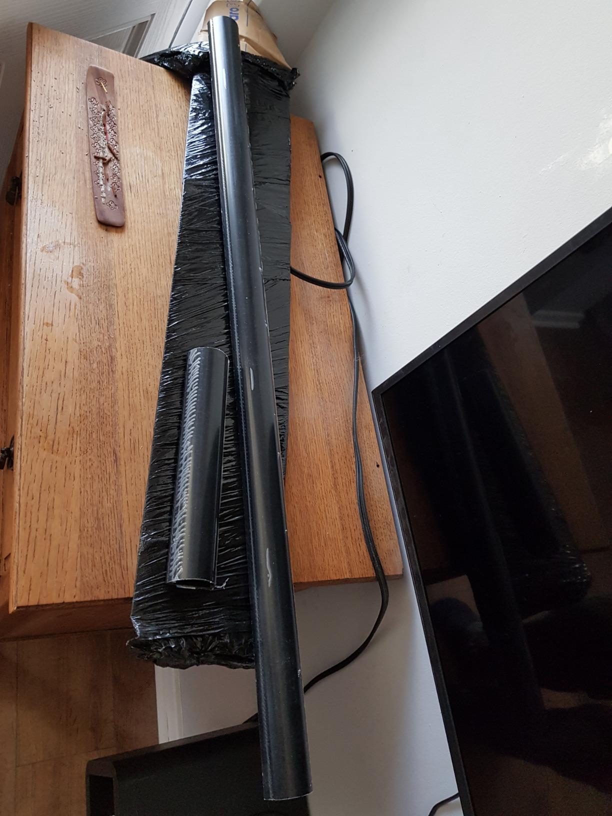 50mm x 25mm Black Smooth-Fit Coupler Joiner Trunking Adapter – Wall ...