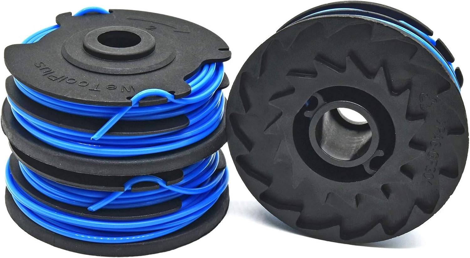 Amazon.com : WETOOLPLUS Replacement 0.065" 30 Ft Dual Trimmer Spool Line(88512) & Cover Cap ...