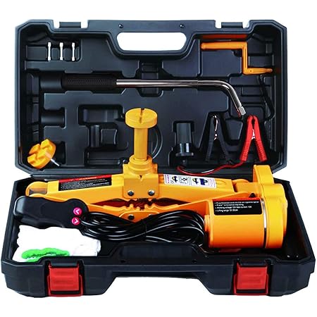 Amazon.com: Pilot Automotive Q-HY-1500L 12 V Electric Car Jack , Red ...