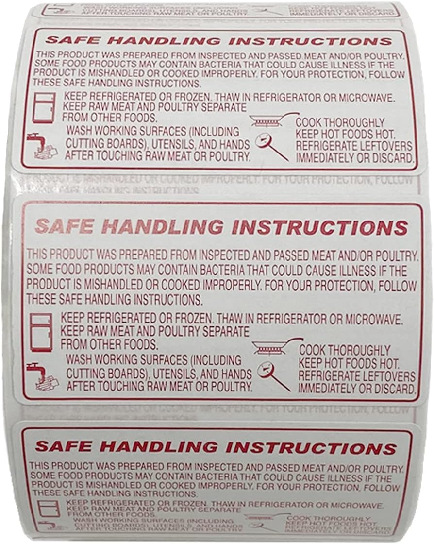 Amazon.com: VisionTechShop LST800S Food Safe Handling Instructions ...