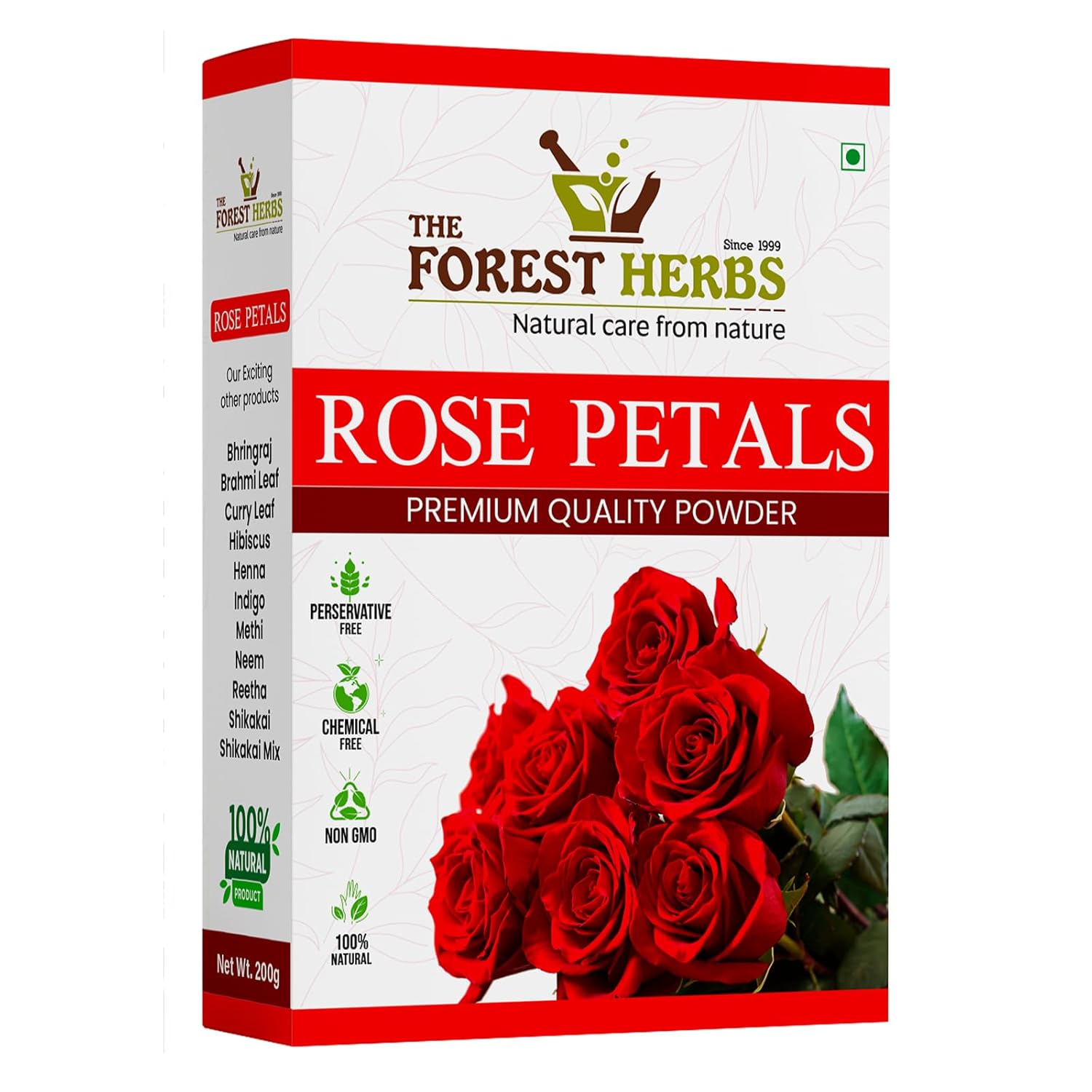The Forest Herbs Natural Care From Nature Double Filtered Rose Petal ...