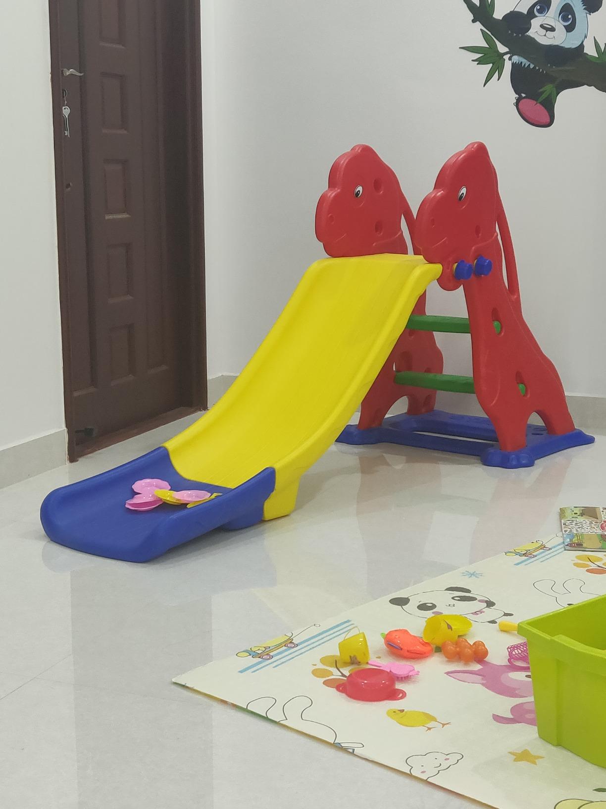 eHomeKart Slide for Kids - Dinosaur Foldable Slider with Extended ...