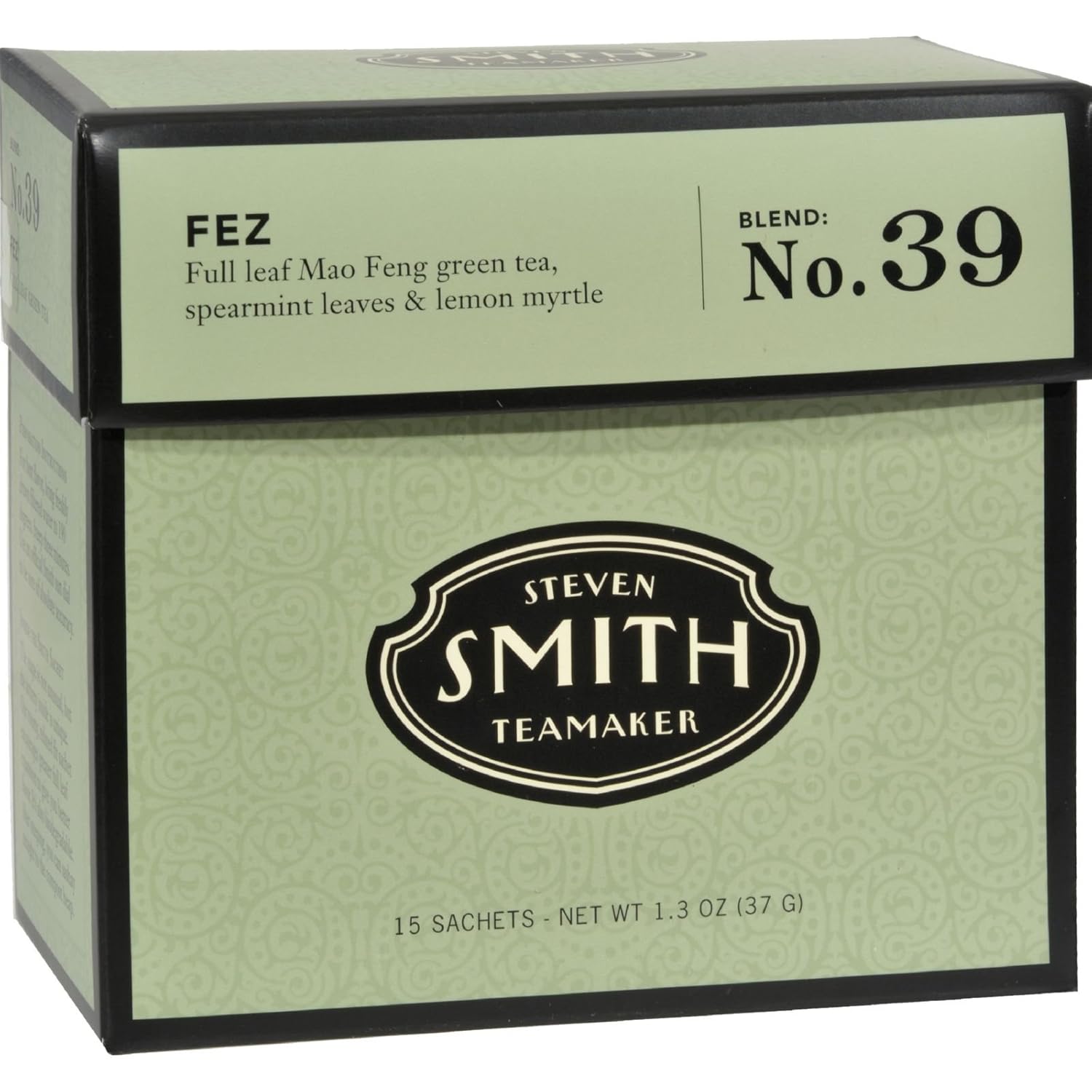 Amazon.com: 2 Pack of smith Teamaker Green Tea - Fez - 15 Bags - Gluten ...