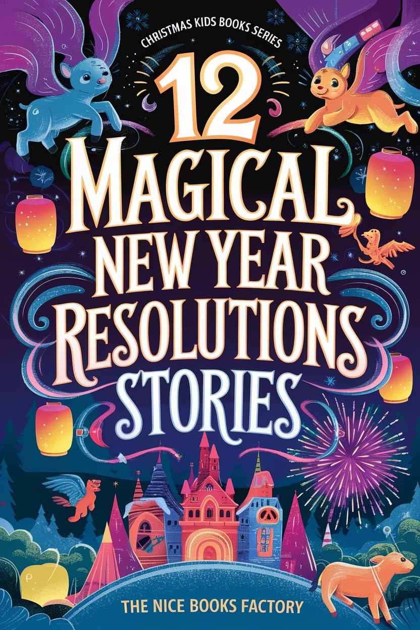 Amazon.com: 12 Magical New Year Resolutions Stories: Christmas Kids ...