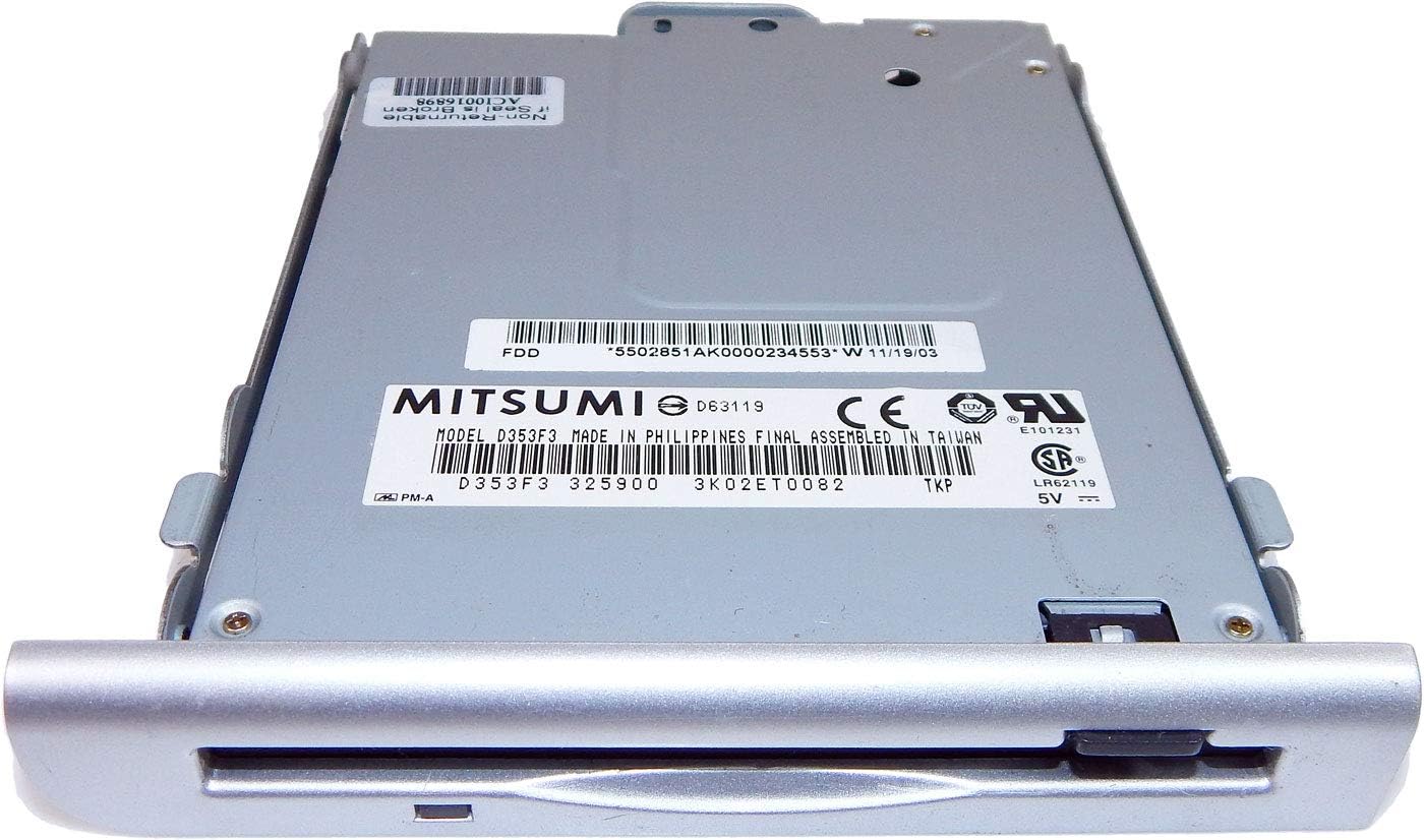 Amazon.com: Gateway - Gateway D353F3 3.5in 1.44MB Floppy Drive Assy ...