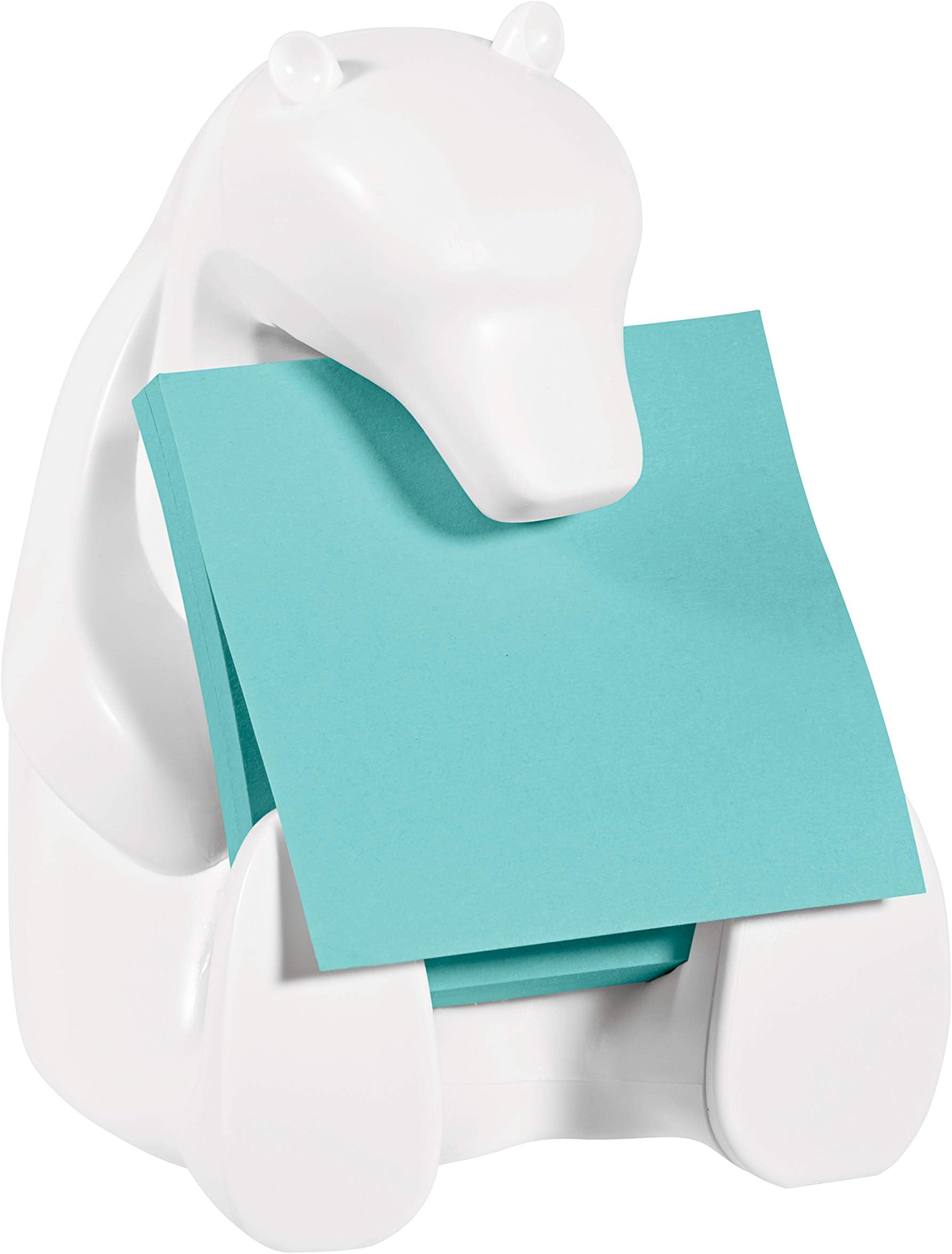 Post-it Dispenser Z-Notes Bear, Pack of 2 Pads, 45 Sheets per Pad, 76 ...