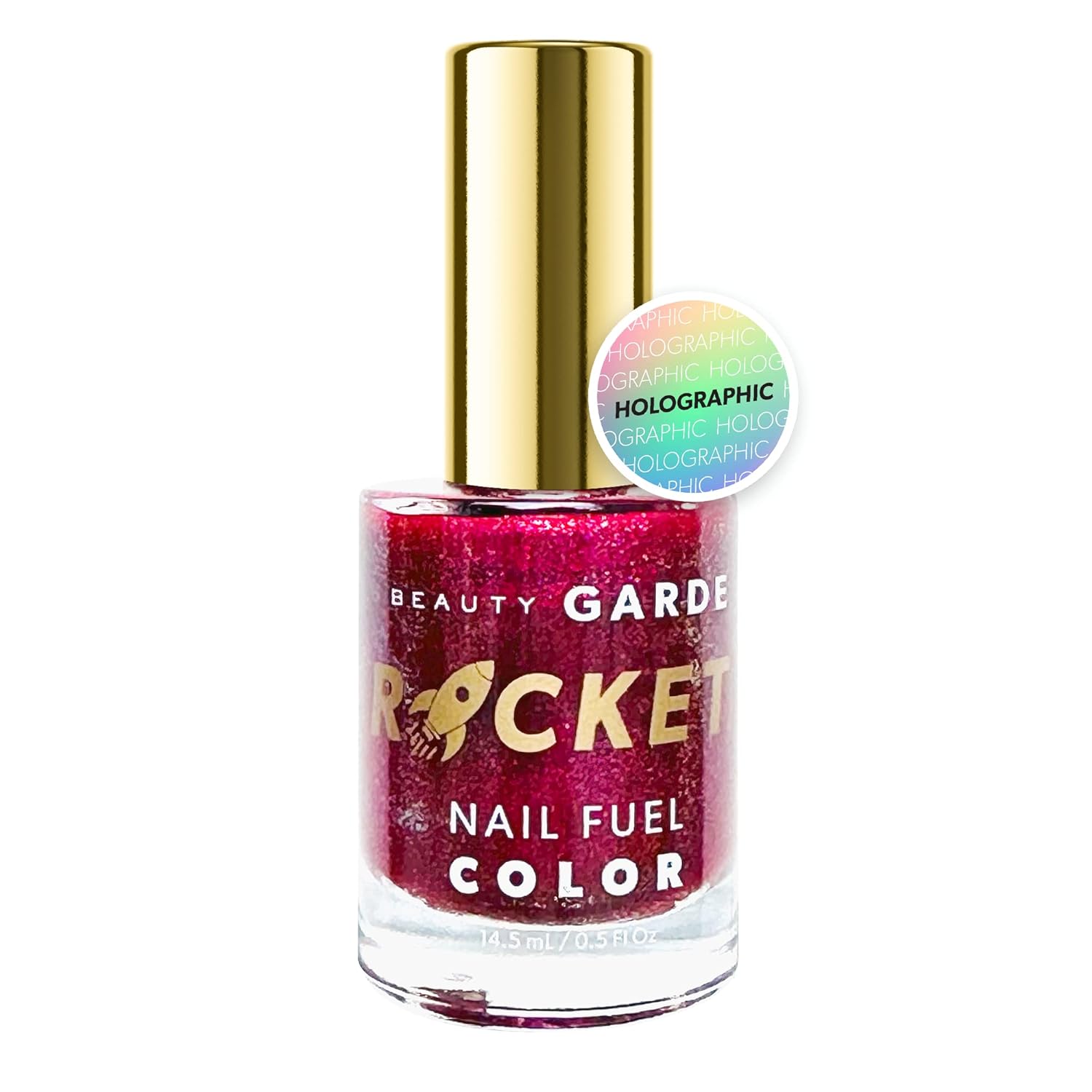Amazon.com : Beauty GARDE Rocket Fuel Nail Polish– Color: Electric Rose ...