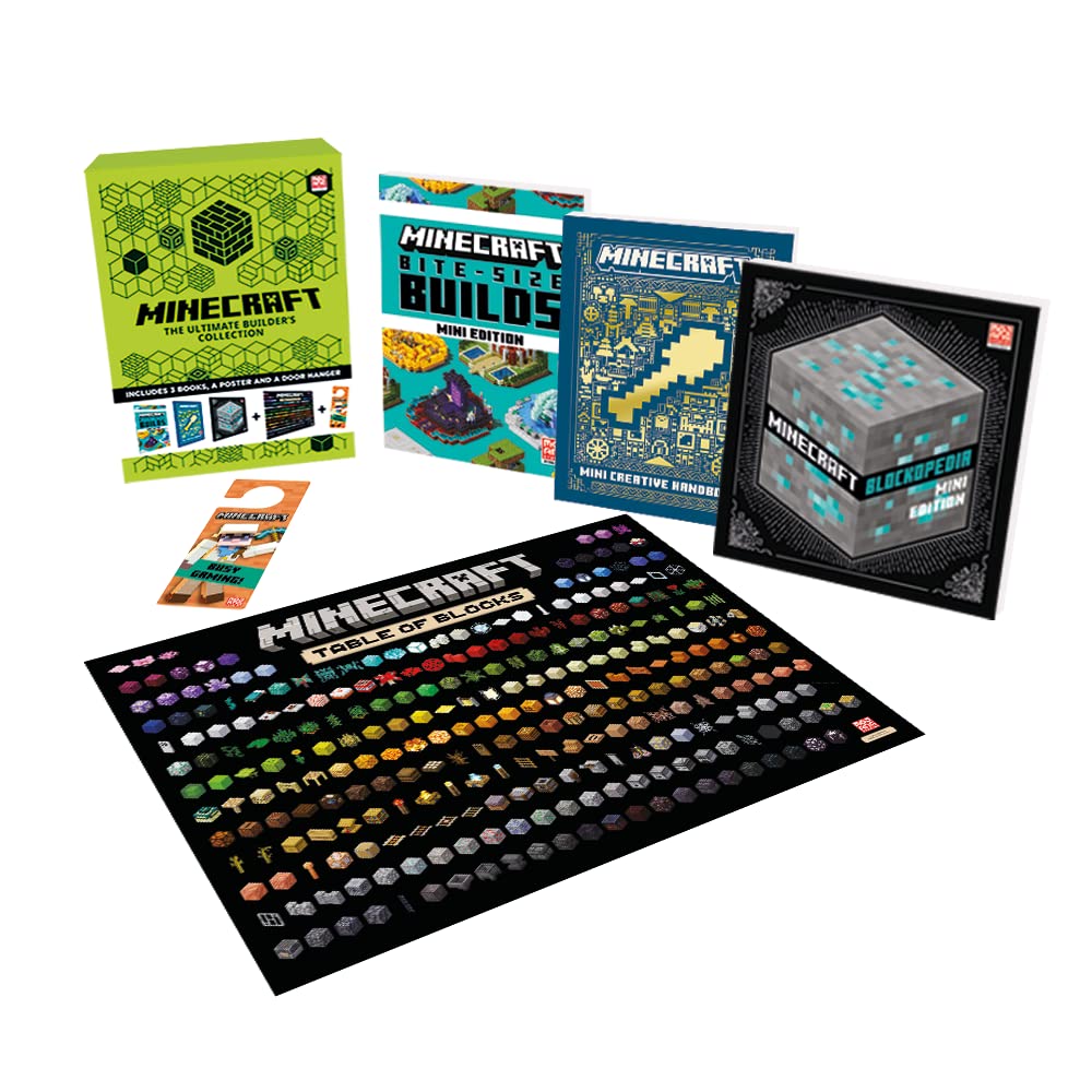 Minecraft The Ultimate Builder’s Collection Gift Box: The perfect ...