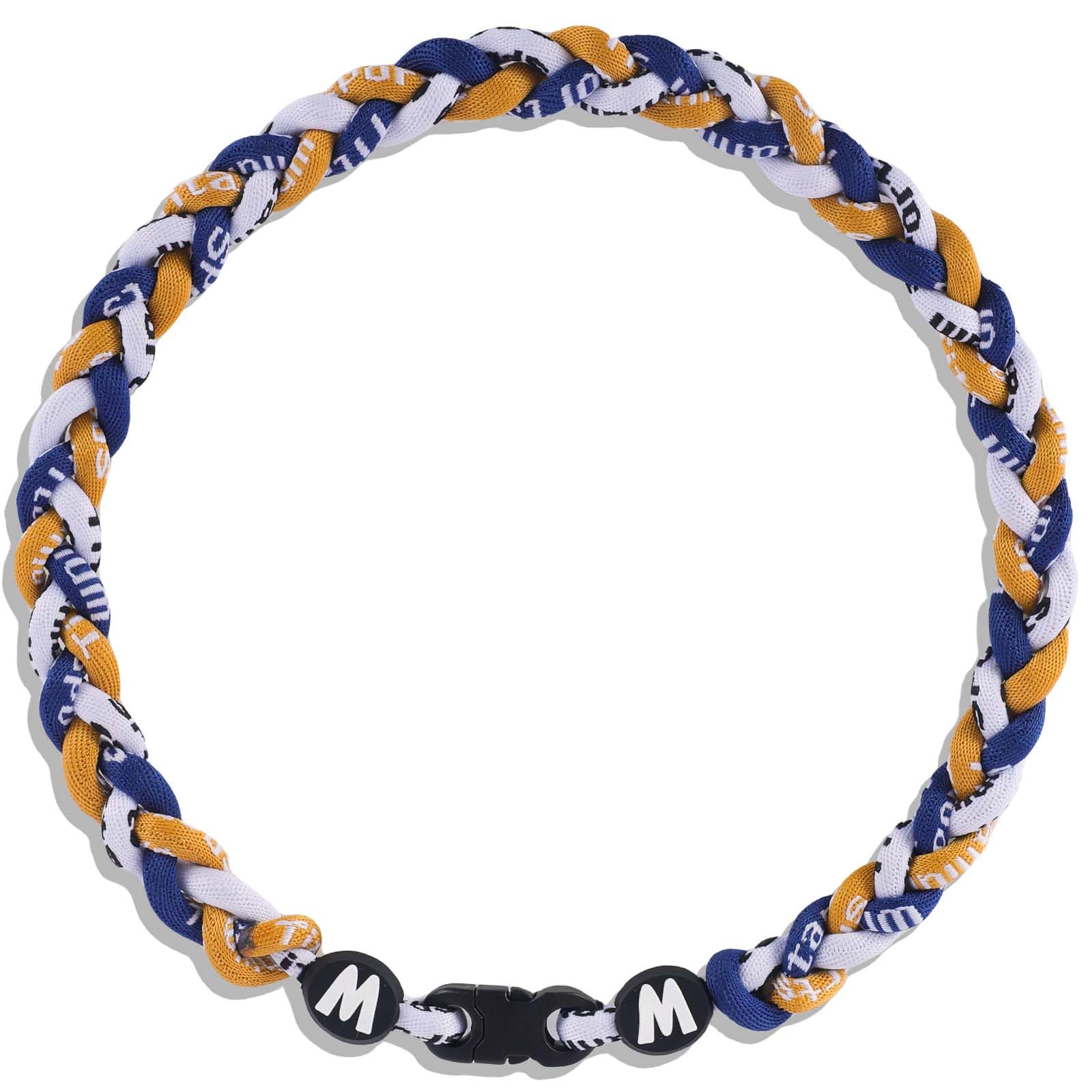 Amazon.com: Premium 18inch Baseball Necklace w/Nylon Tri-Braided Rope ...