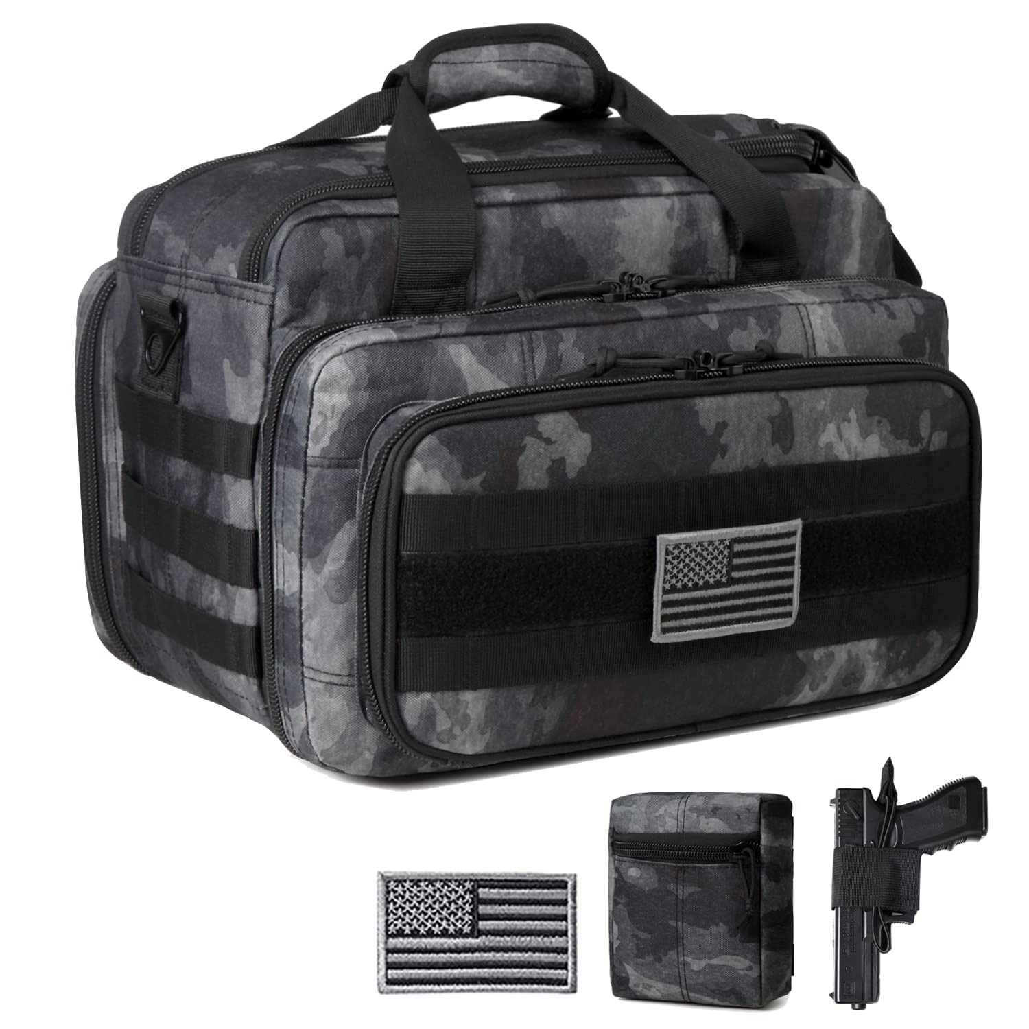 Snapklik.com : DBTAC Gun Range Bags Deluxe Middle Size Tactical 24 ...