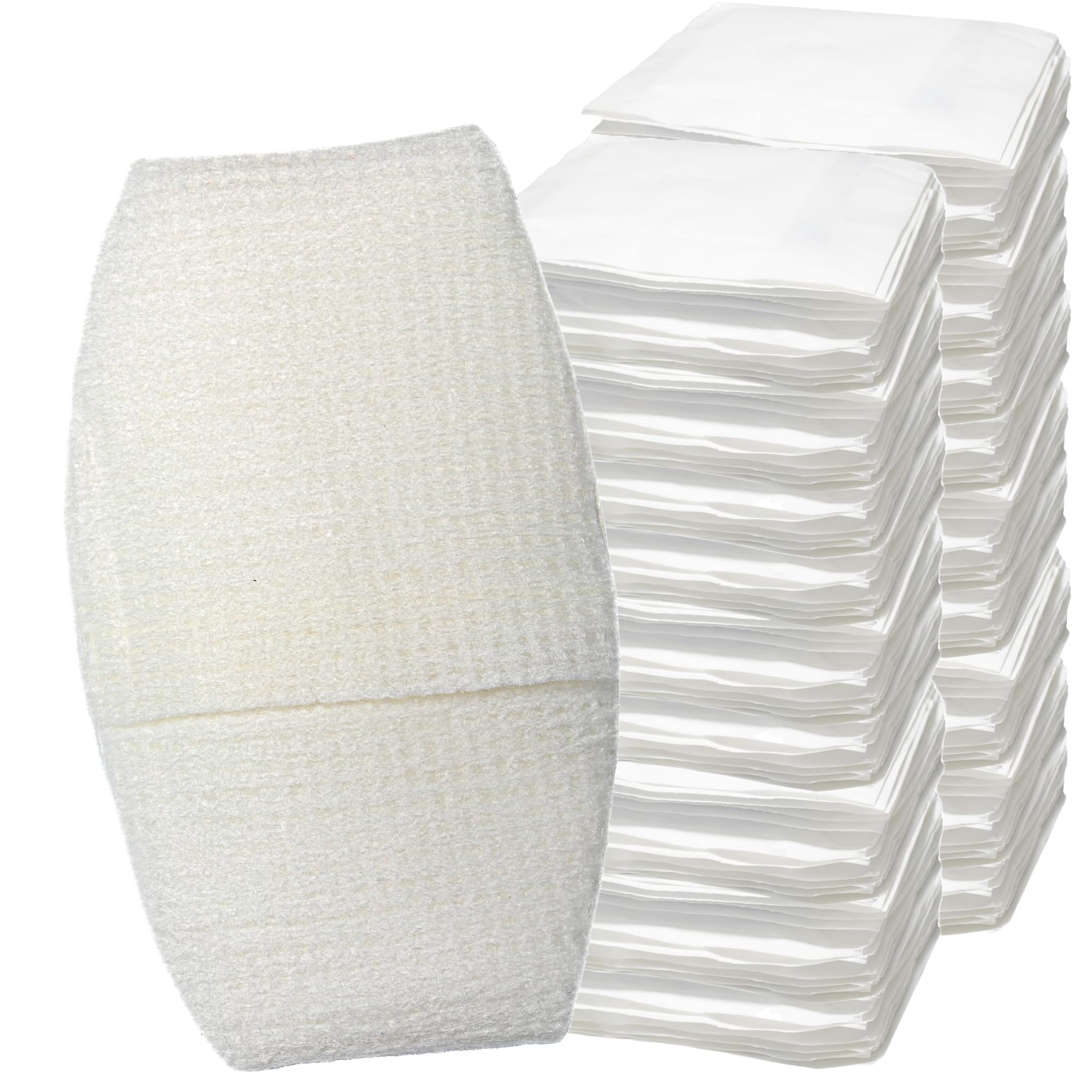 Amazon.com: 100 Sterile Oval Eye Pads - Soft Absorbent 2 5/8 x 1 5/8 ...