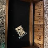 Amazon.com: VAMSLOVE Shut The Box Dice Game Wooden Board Table Math ...