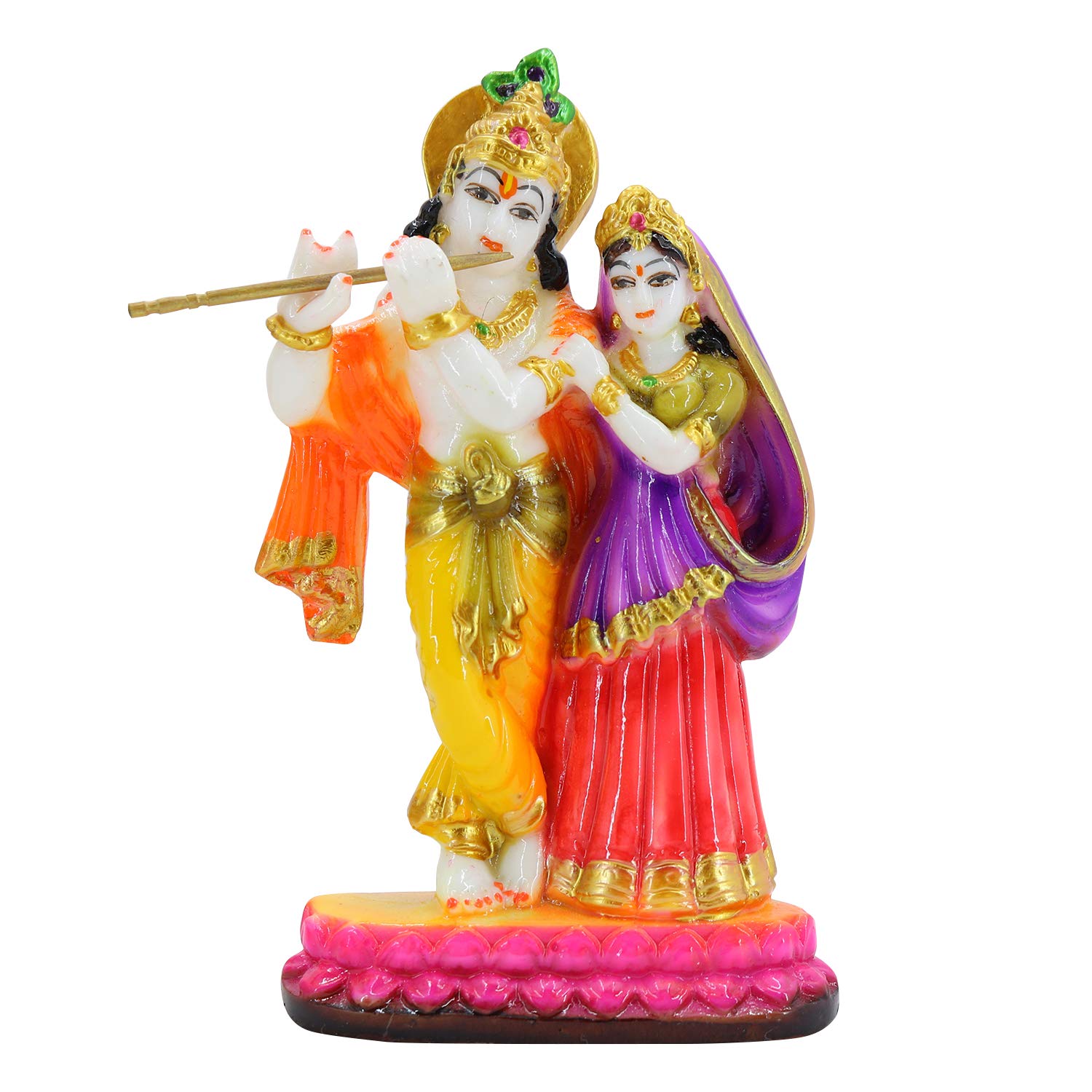 Whopper Radha And Krishna Indian Statue Figurine Avatar Of Vishnu ...
