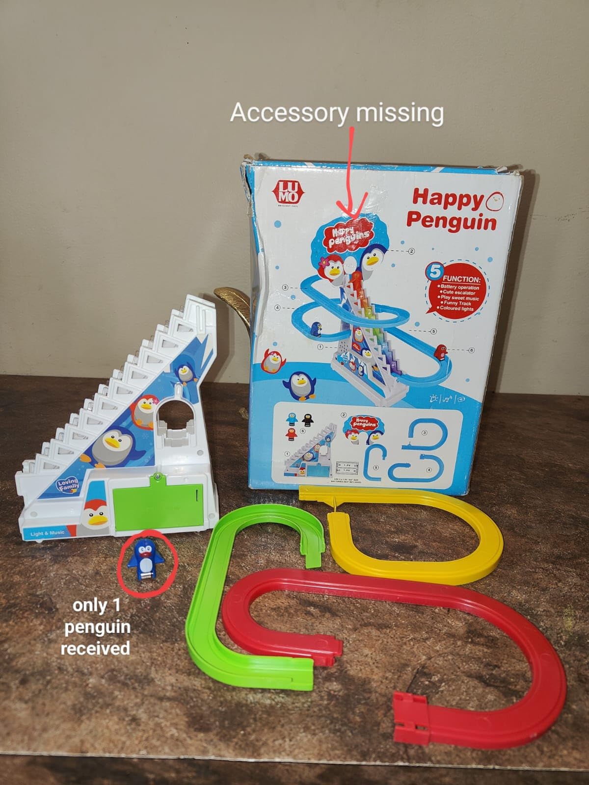 Buy Magicwand Arctic Fun Playful Pigling Race Track Set with Flashing ...