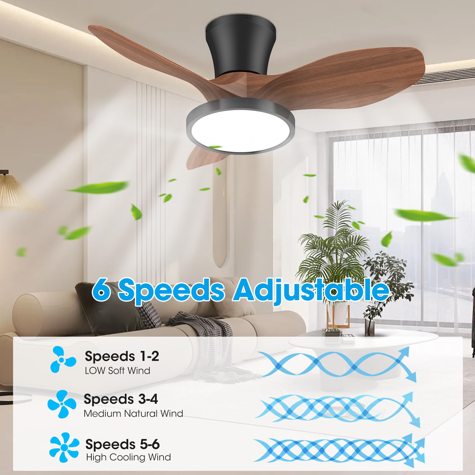 Snapklik.com : Ocioc Quiet Ceiling Fan