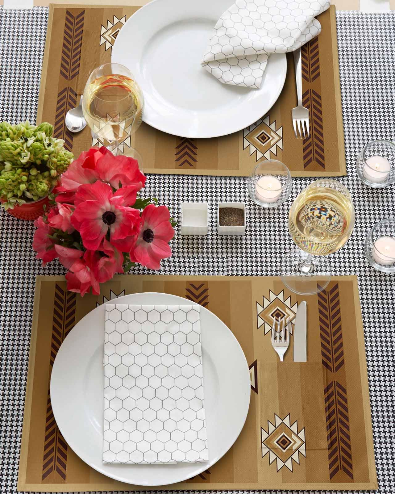 Southwestern Food Table Settings Marriott Bonvoy Restaurants & Bars