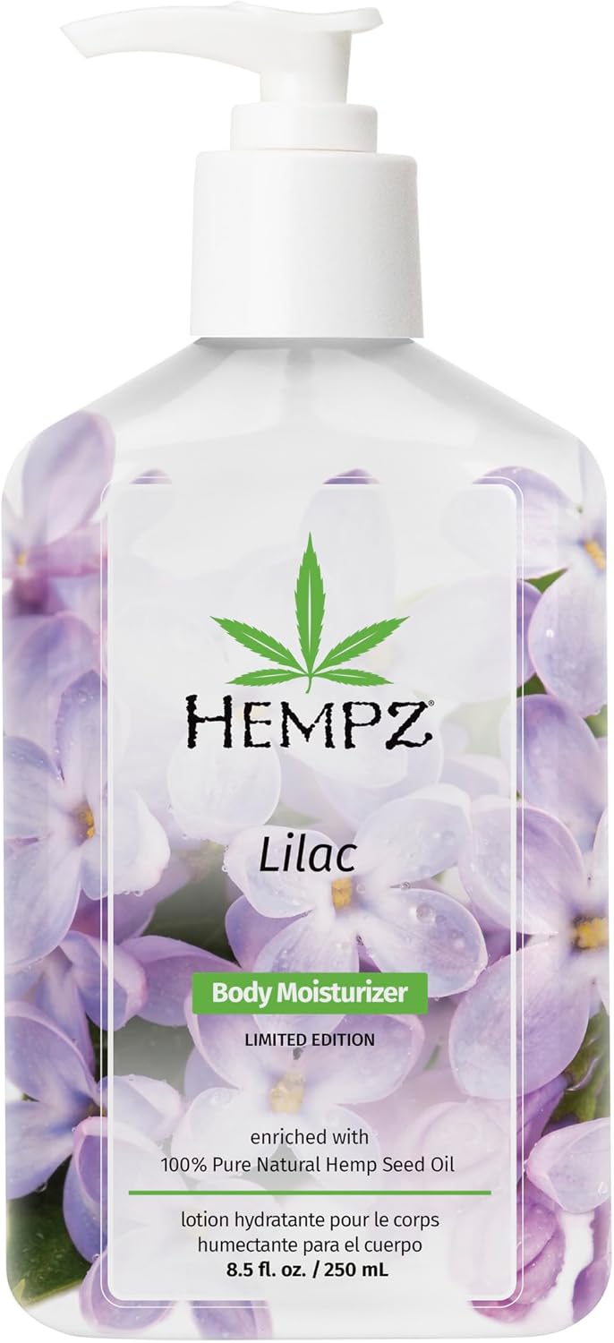 Hempz NEW Limited Edition Lilac Lotion, Hydrating Body Moisturizer for ...