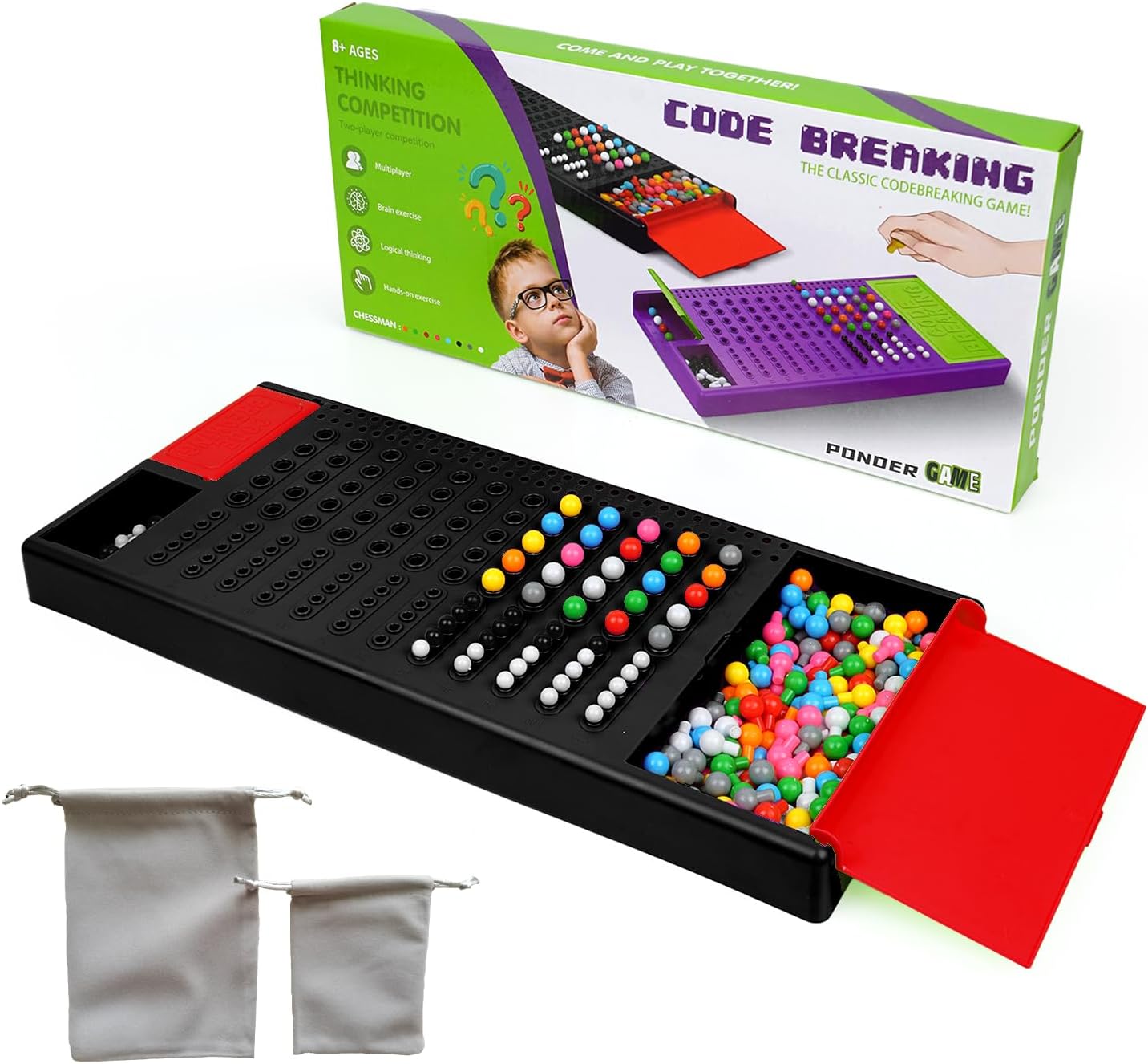 Game Code Breaking Family Board Game Code Breakers STEM Game Brain ...