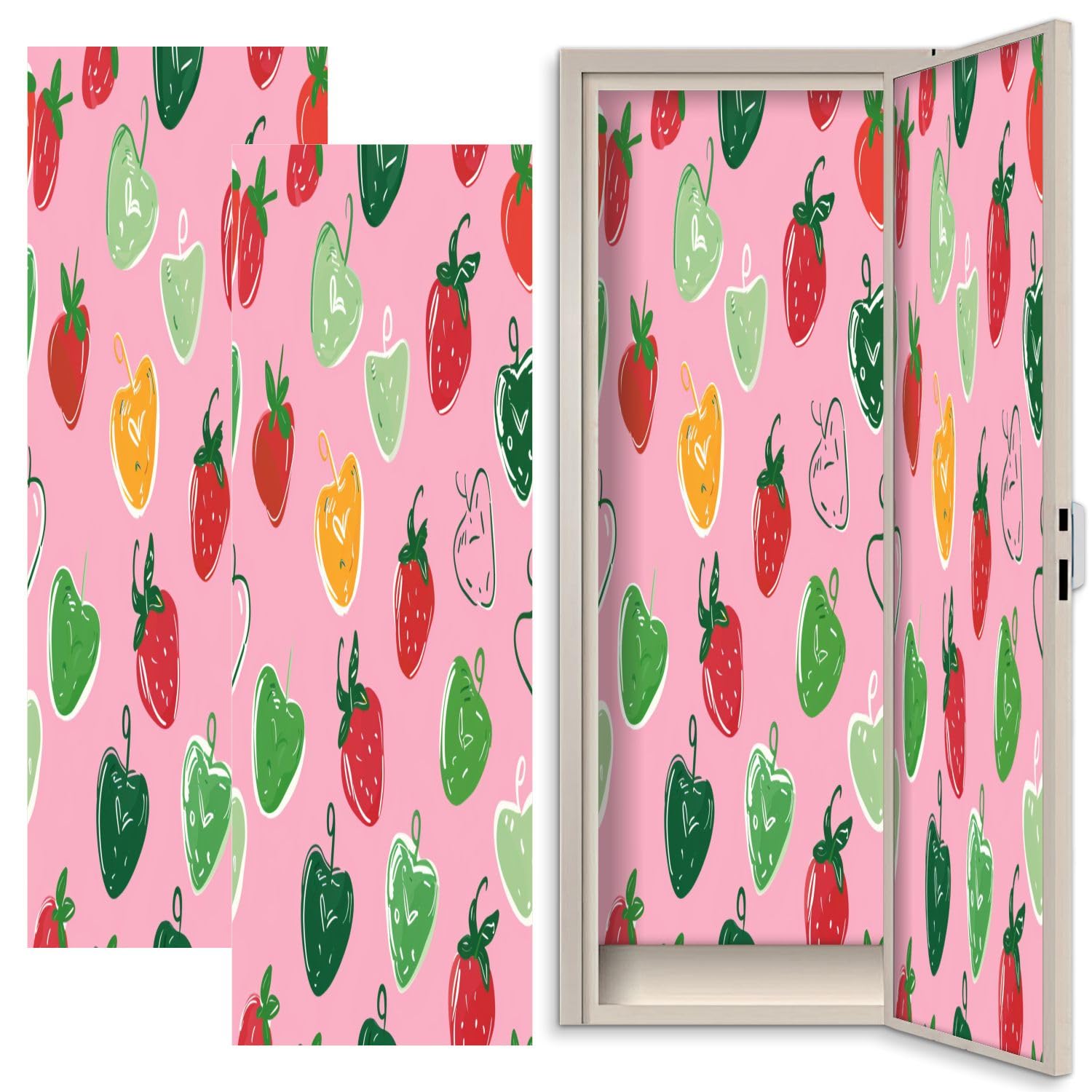 Magnetic Wallpaper For Lockers Konohan 2 Pcs School 12" X 36 Removable ...