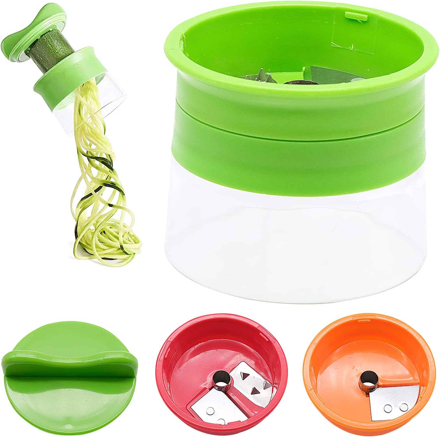 Joseph Joseph Spiro Hand Held Vegetable Slicer Spiralizer, Spaghetti ...