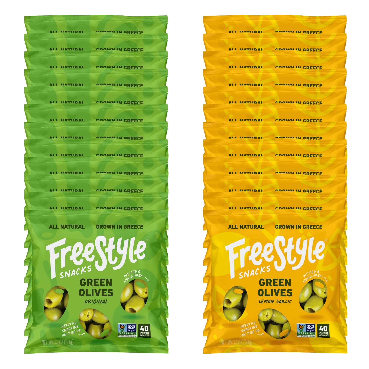 Snapklik.com : Freestyle Snacks Olive Snack Packs - Single Serve ...